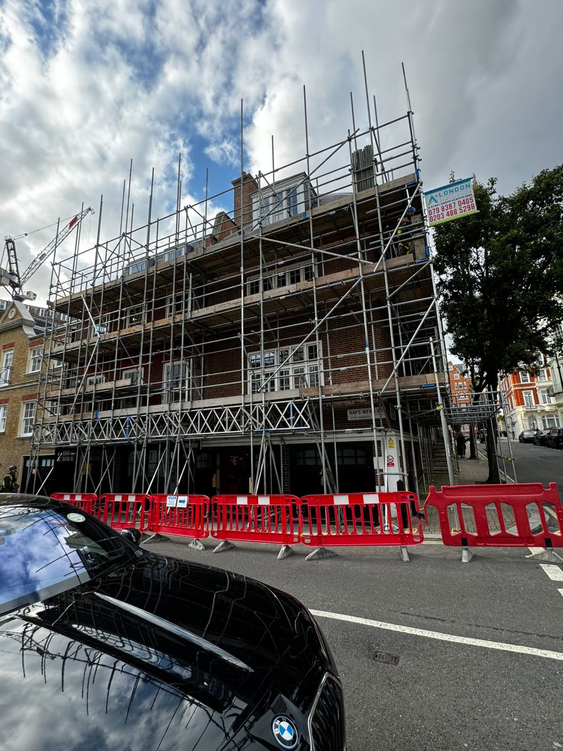 Scaffolding Mayfair London - A Star London Scaffolding